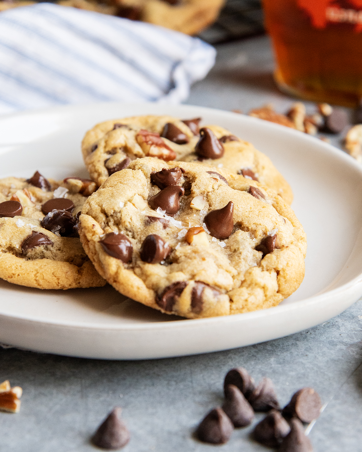 Maple Chocolate Chip Cookies - Best Christmas Desserts