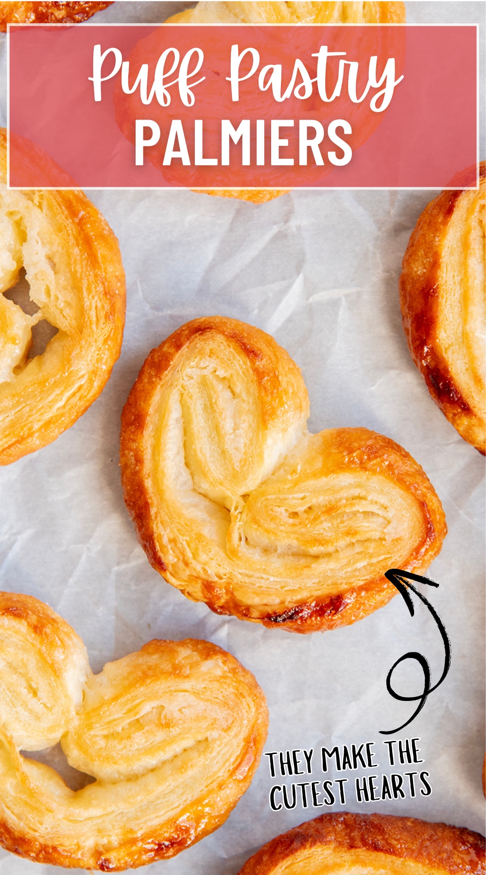 Puff Pastry Palmiers - Best Christmas Desserts